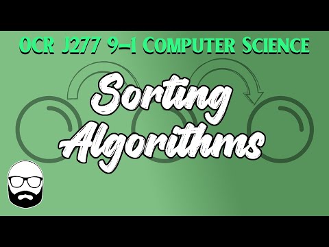 Sorting Algorithms (Bubble, Merge & Insertion) - OCR GCSE (J277) 9-1 Computer Science