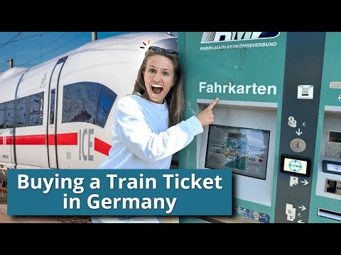 How to Buy a Train Ticket in Germany 🚆 - Watch This First!