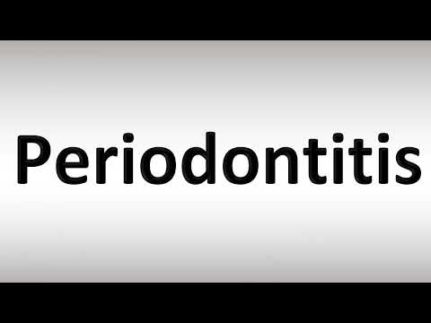Periodontitis Pronunciation Guide