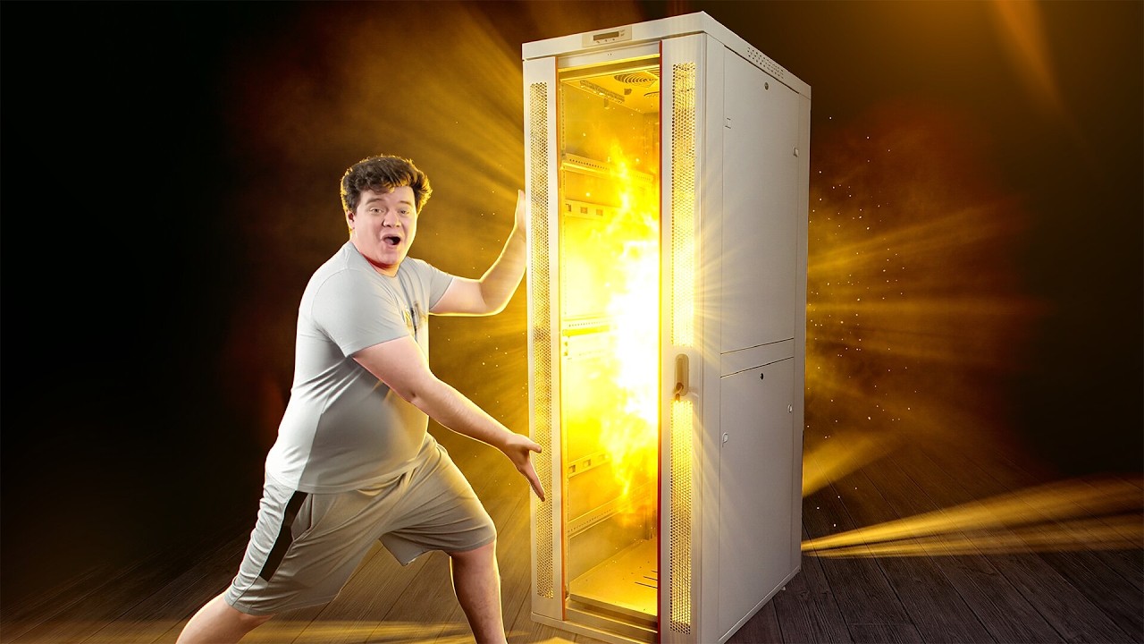 I Bought a Data Center Server Rack for My Apartment...