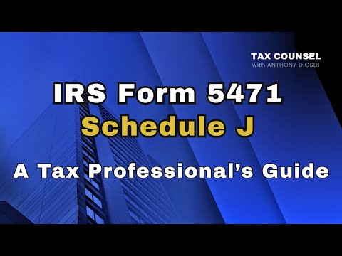 Demystifying IRS Form 5471 Schedule J