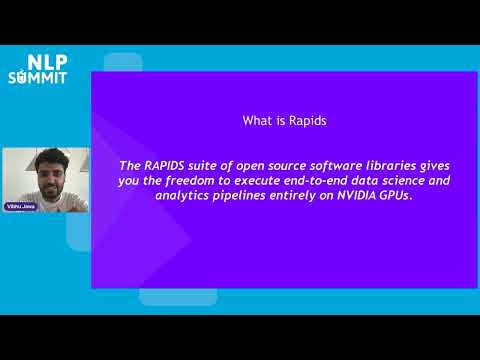 Accelerating Topic modeling with RAPIDS and BERT models