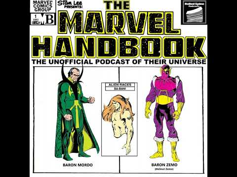 The Marvel Handbook episode B1 – Rolled Spine Podcasts