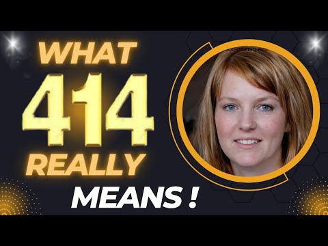 What 414 Really Means 🎯 Why You Keep Seeing ANGEL NUMBER 414✔️{Meaning}