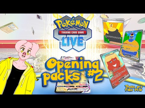 Opening packs in Pokemon TCG Live Pt2
