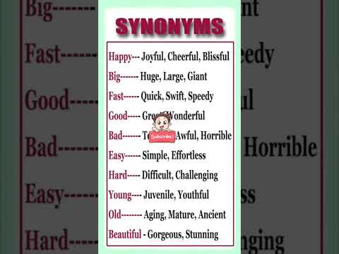 synonyms