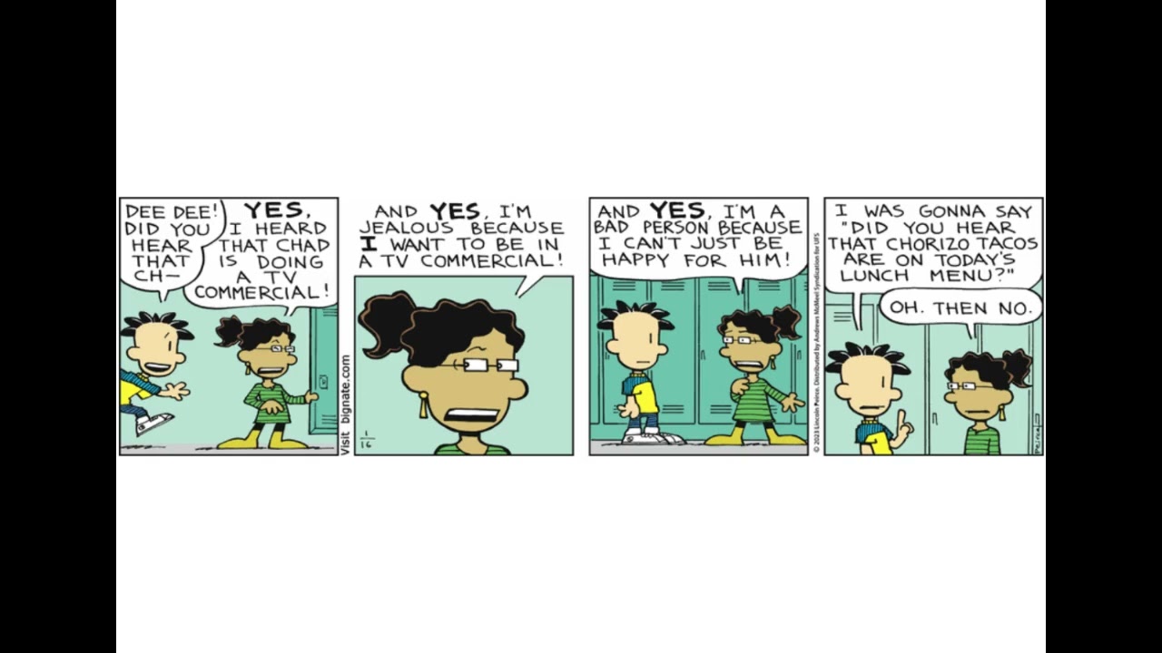 Big Nate Comic strip January 16, 2023