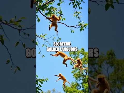 The Secretive Life of the Golden Langur: Nature's Hidden Gem