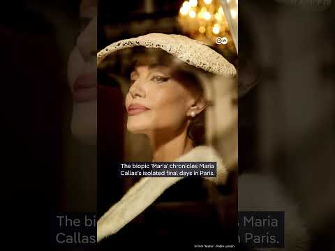 Angelina Jolie plays the famous opera singer Maria Callas #dwhistoryandculture #venicefilmfestival