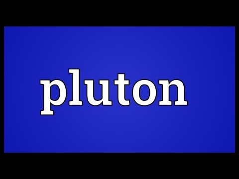 Pluton Meaning
