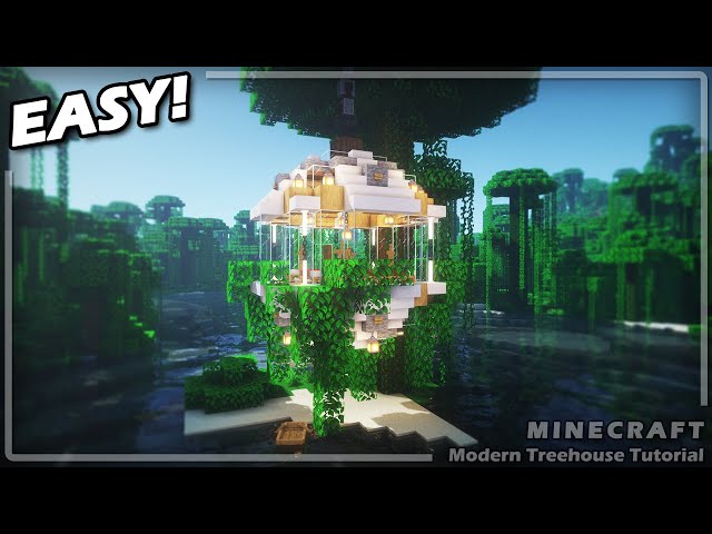 Minecraft Modern Treehouse Minecraft Map