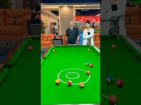 Funny Pool๐ฑ๐๐ฑ๏ฟผ game billiard #shots #funny #billiards #video ๏ฟผ
