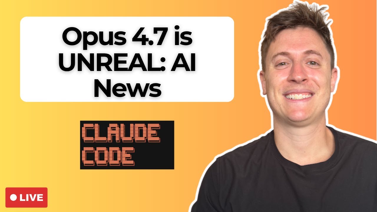 LIVE: Opus 4.7 is incredible, new Codex automated my life, Claude Design is MWAH