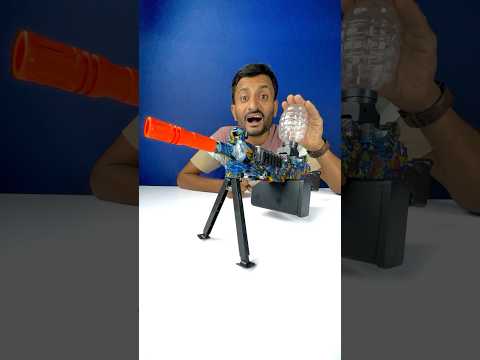 Gel blaster gun unboxing and testing | water bullet gun