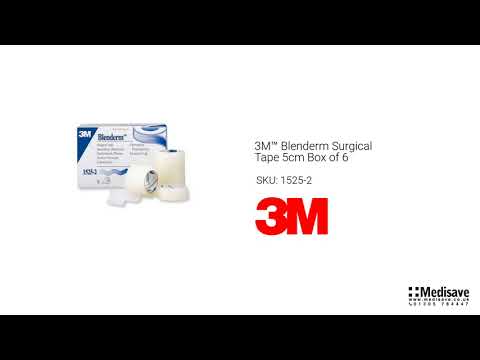 3M™ Blenderm Surgical Tape 5cm Box of 6 1525 2