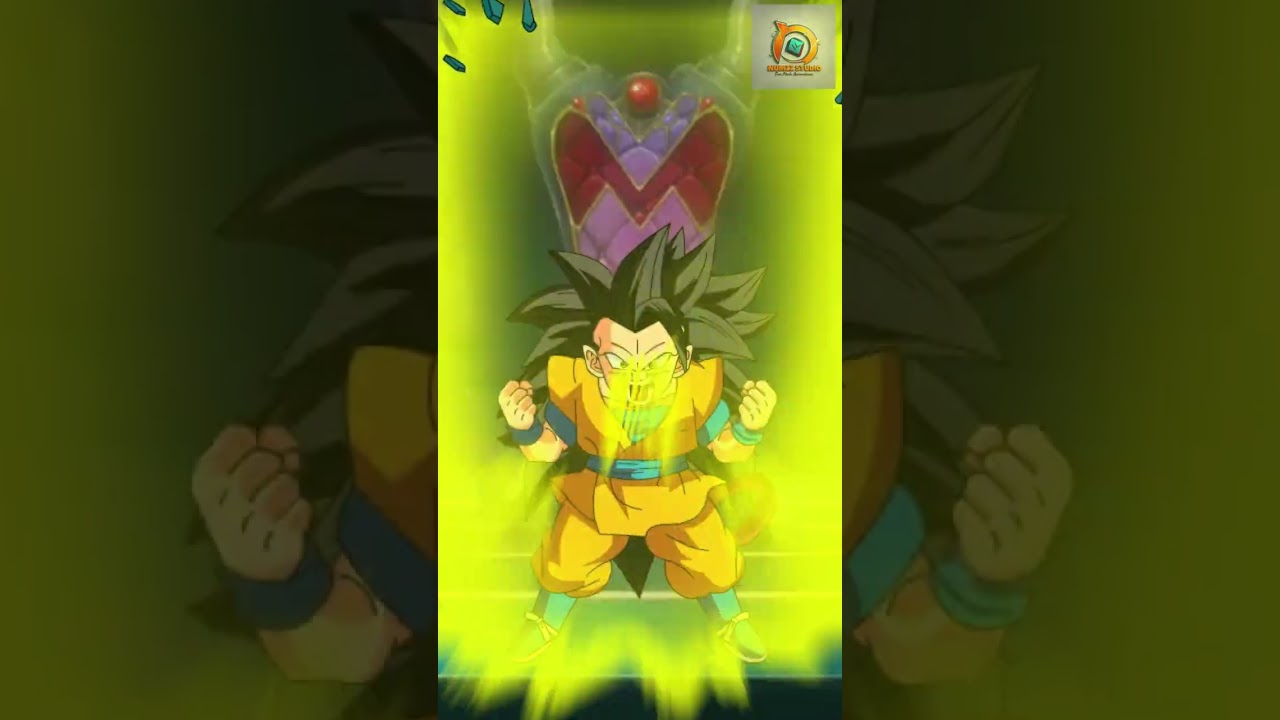 Dragon Ball Daima - Goku SSJ 4 Transformation in Demon Realm | Daima Transformations | FAN Animation
