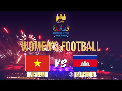 VIETNAM VS CAMBODIA | SEMI FINAL | WOMEN'S FOOTBALL | SEA GAMES, 2023 #seagames2023 #cambodia2023