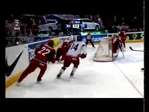 CZE-RUS MS Germani 2010 ice hockey (česko-rusko MS V německu 2010 v ledním hokeji)