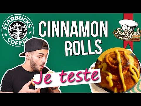 Je teste une recette de FastGoodCuisine : Faire du Starbucks à la maison ? Les Cinnamon Rolls