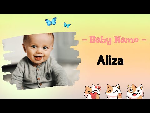 Aliza - Girl Name Meaning, Joyful, 2023