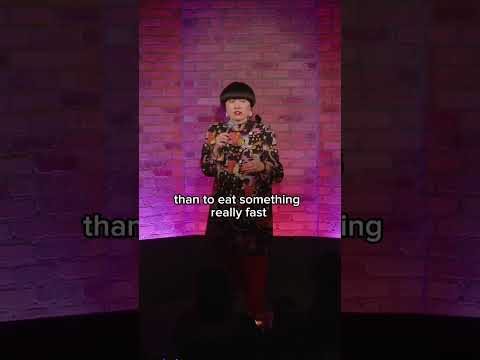 Atsuko Okatsuka Standup: How full is 3/4? 🤔 Up to my neck? #comedy #standup #atsukookatsuka