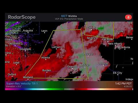 Wichita, KS Severe Weather - 4/28/20