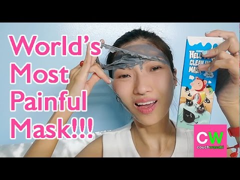 NEW VLOG: Trying out ‘The World’s Most Painful Mask’ – Couchwasabi ...