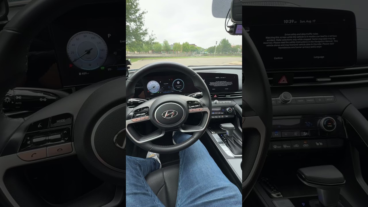 Ignition Start 2023 Hyundai Elantra Hybrid Limited