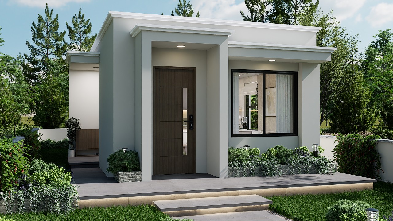 Modern Tiny House with Stunning Beauty | Casa Pequena Moderna