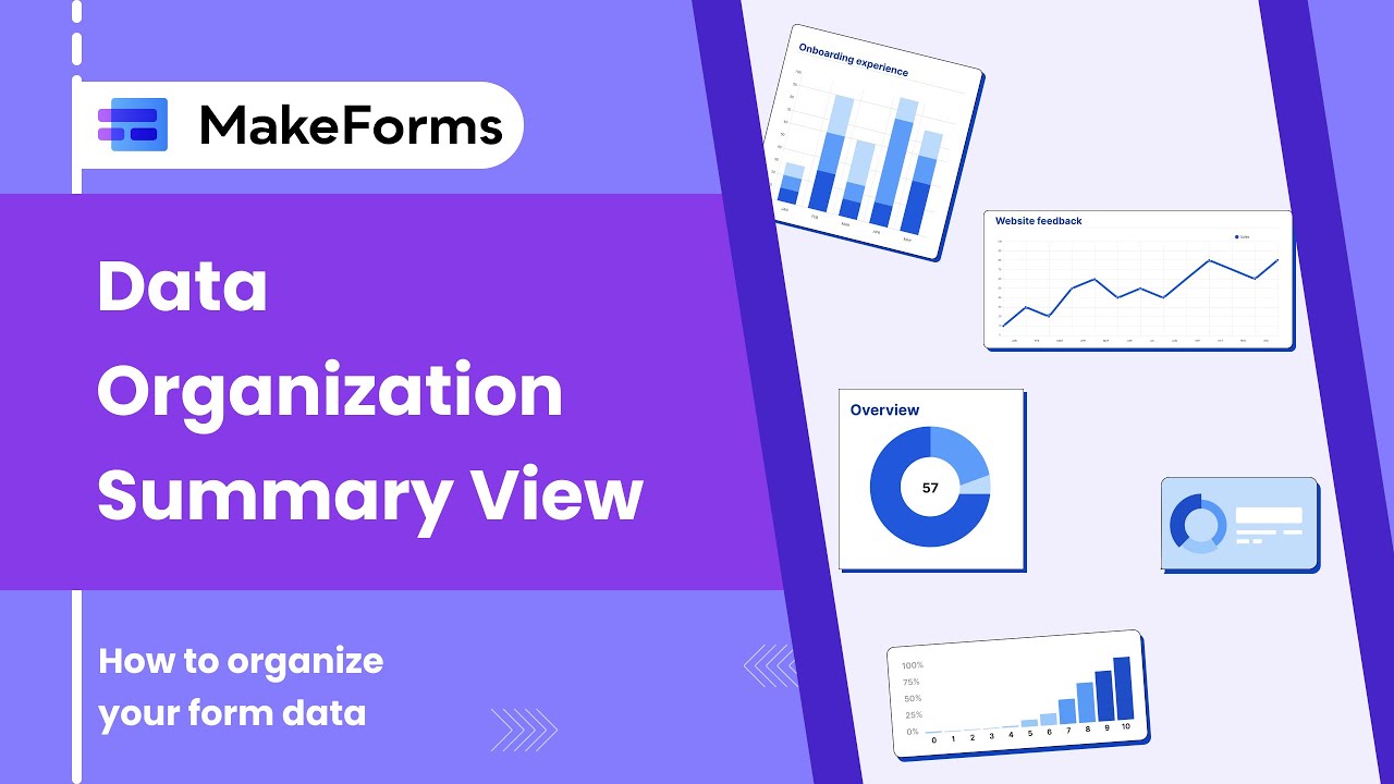 Data Organization Summary View | MakeForms
