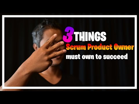 3️⃣ Three Things That Scrum Product Owner Must Own To Succeed 🙌