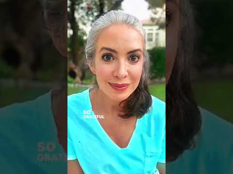 Hair Transformation - letting my grey hair grow