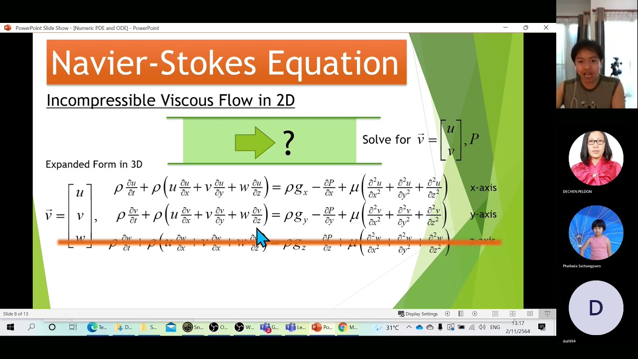 Mathematical Physics 08 - Navier-Stokes Equation