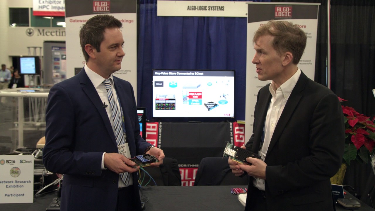 Algo-Logic Systems' FPGA Key-Value Store + Nallatech's hardware: A Partnership