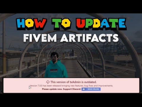 HOW TO UPDATE FIVEM ARTIFACTS EASY | FiveM Roleplay Scripts | FiveM Tutorial 2024 | MJ DEVELOPMENT