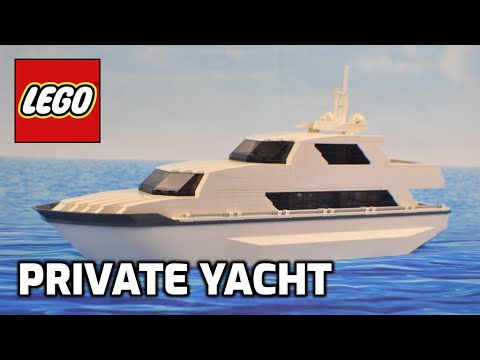 This Custom Luxury Yacht Can Only Accommodate LEGO Guests but It Still ...