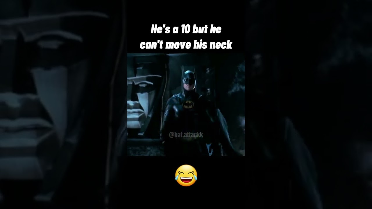 Batman can't move his neck #shorts