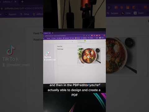 How to build a menu creation app