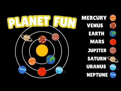 IT'S RHYME TIME WITH THE 8 PLANETS!
