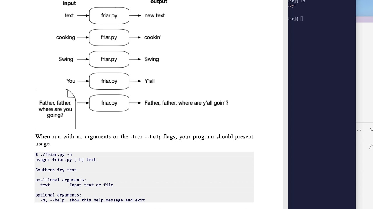 Tiny Python Projects: Ch 15 Pt 01 (Introduction)
