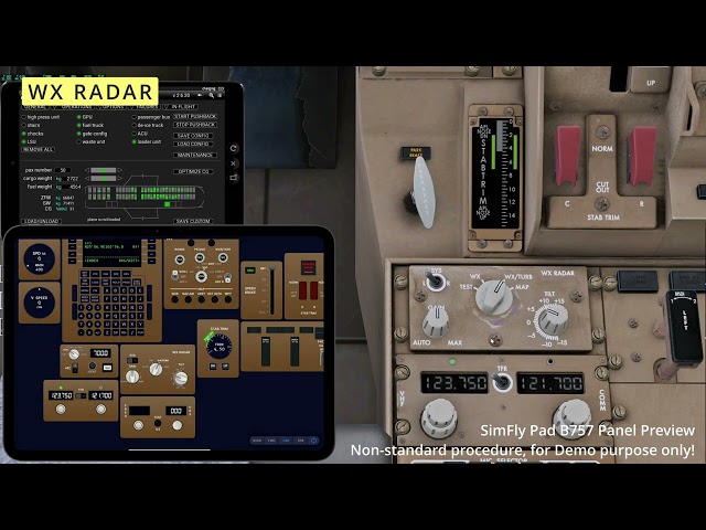 simMarket: SIMFLY PAD B757 PREMIUM PANEL - XP12