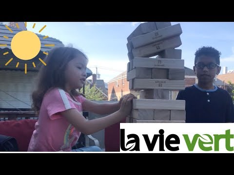 Celine's NEW Laveivert Giant Jenga Set!