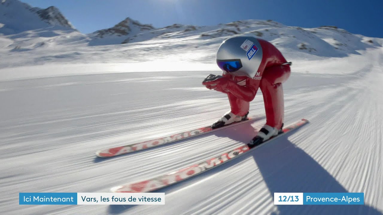 Les championnats du monde de ski de vitesse sont en cours à Vars ...