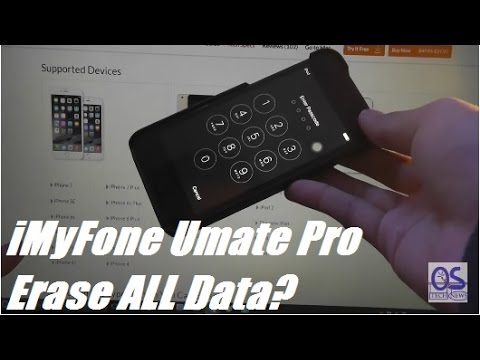 First Look: iMyFone Umate Pro - Erases iOS Data 100%!
