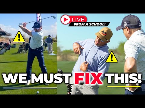 Spotting The SWING FIX (Inside A Milo Lines Golf School Part 1)