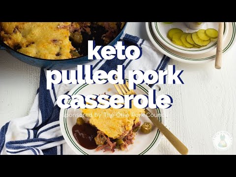 Keto Pulled Pork Casserole