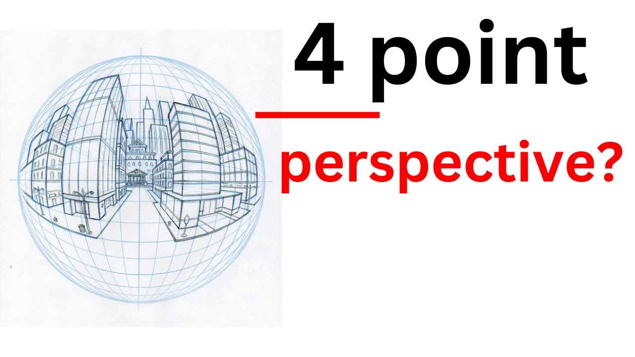 4 Point Perspective in Minutes | Step by Step