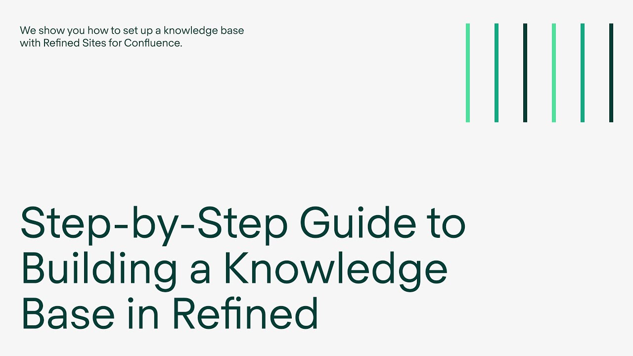 Step-by-Step Guide to Building a Knowledge Base in Refined