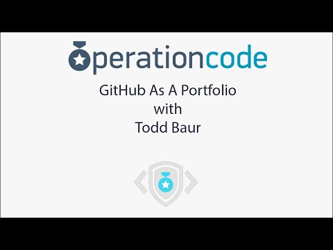 GitHub As A Portfolio