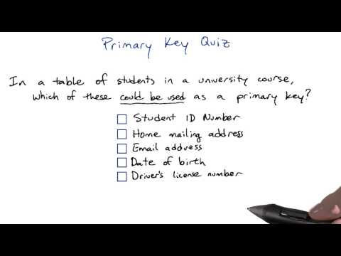 Learn Primary Key Intro to Relational Databases - Mind Luster